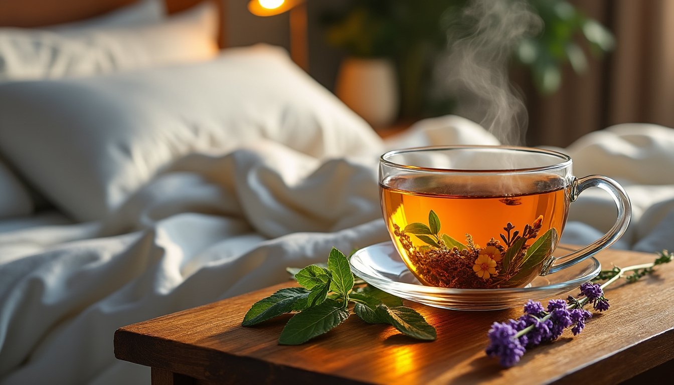 This Herbal Tea Helps You Fall Asleep Faster and Reduce Cortisol Levels ...